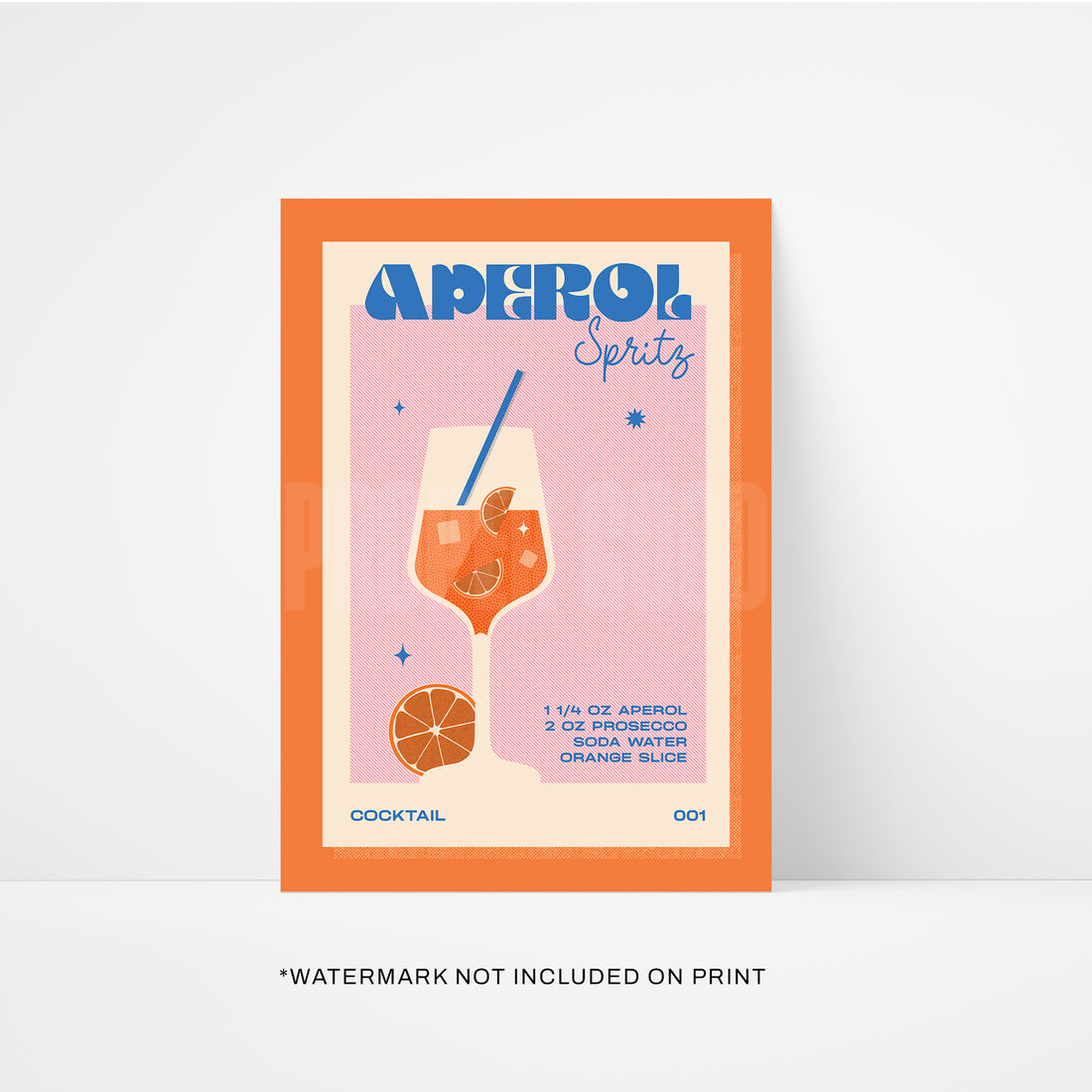 Aperol Spritz Art Print | We Are Proper Good – Proper Good