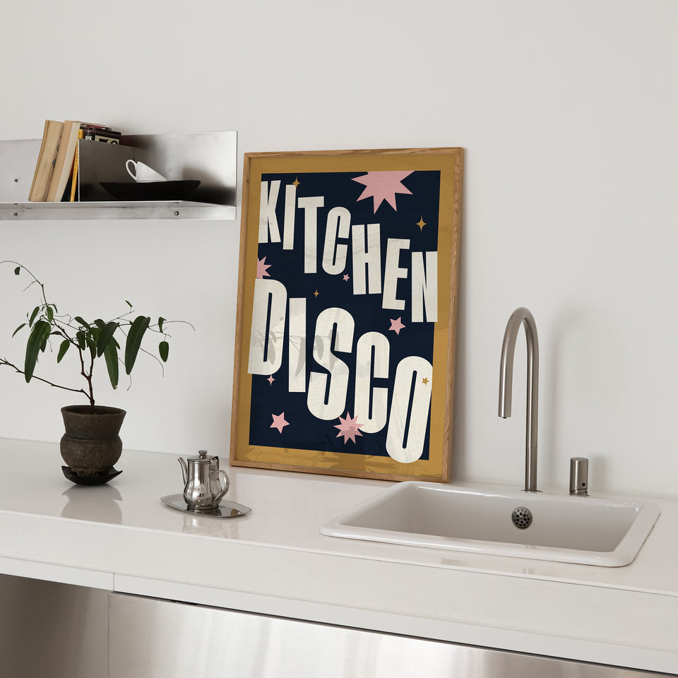 Kitchen Disco Art Print | We Are Proper Good – Proper Good