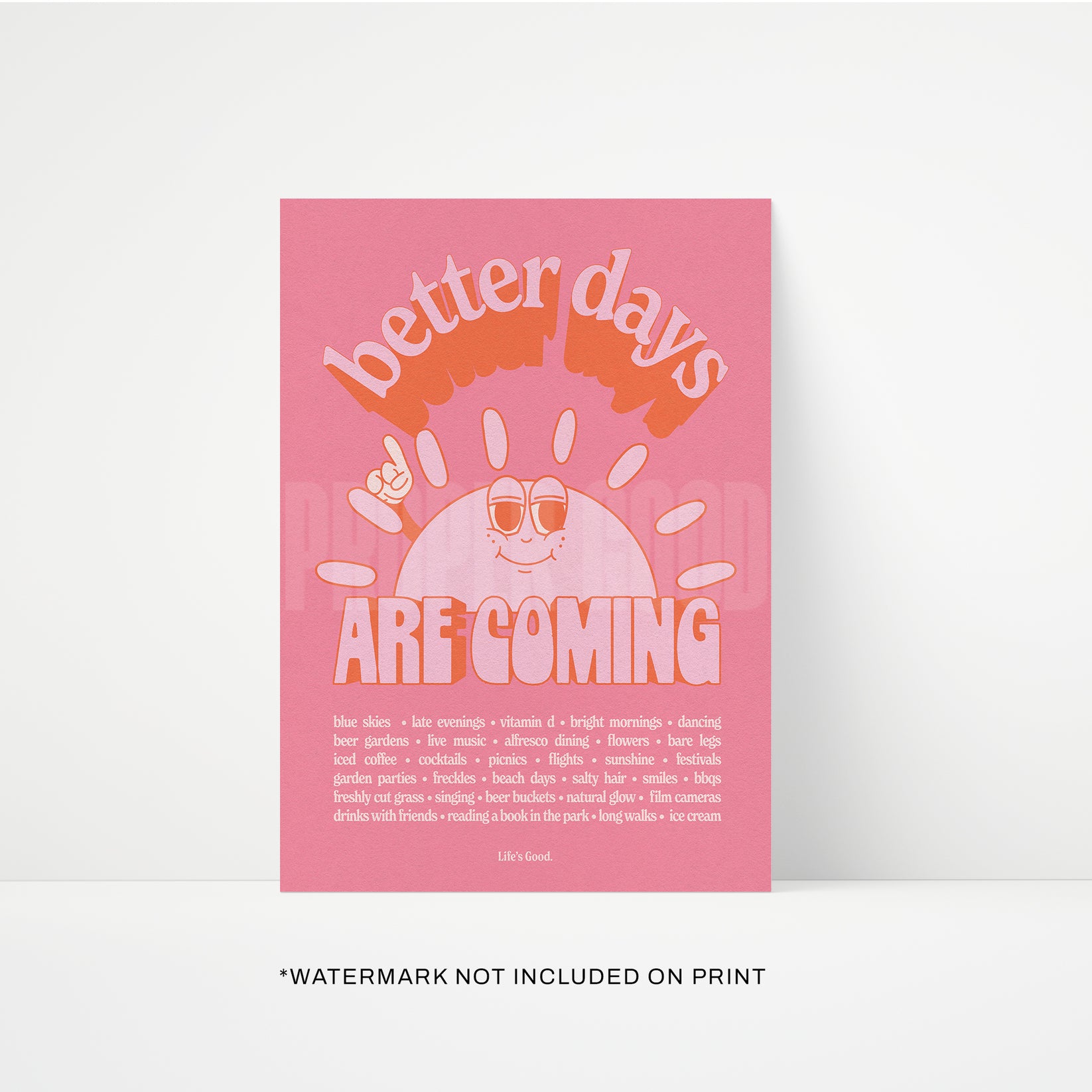 Better Days Print – Proper Good