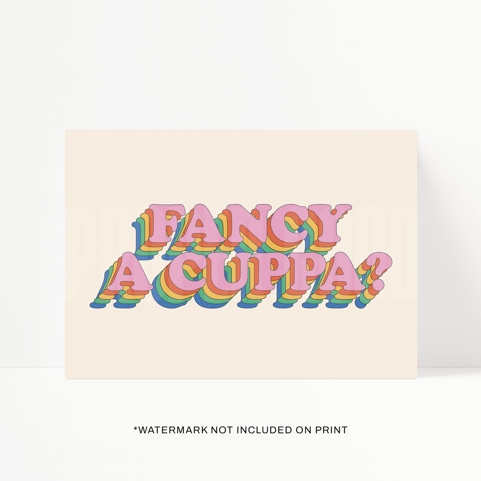 Fancy A Cuppa? Print – Proper Good