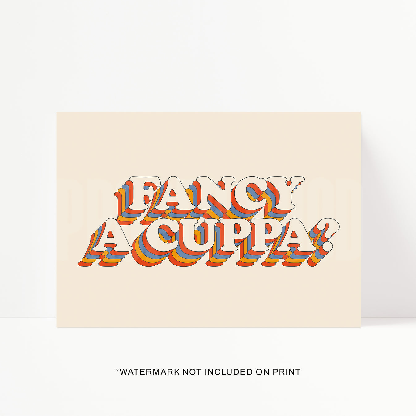 Fancy A Cuppa? Print – Proper Good