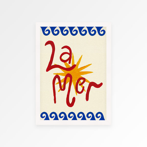 La Mer Painted Print | Proper Good – Proper Good