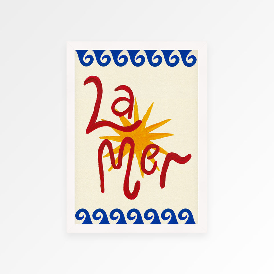 La Mer Painted Print | Proper Good – Proper Good