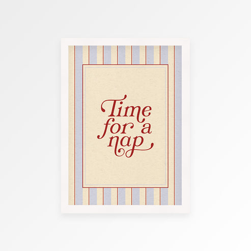 Time For A Nap Print – Proper Good