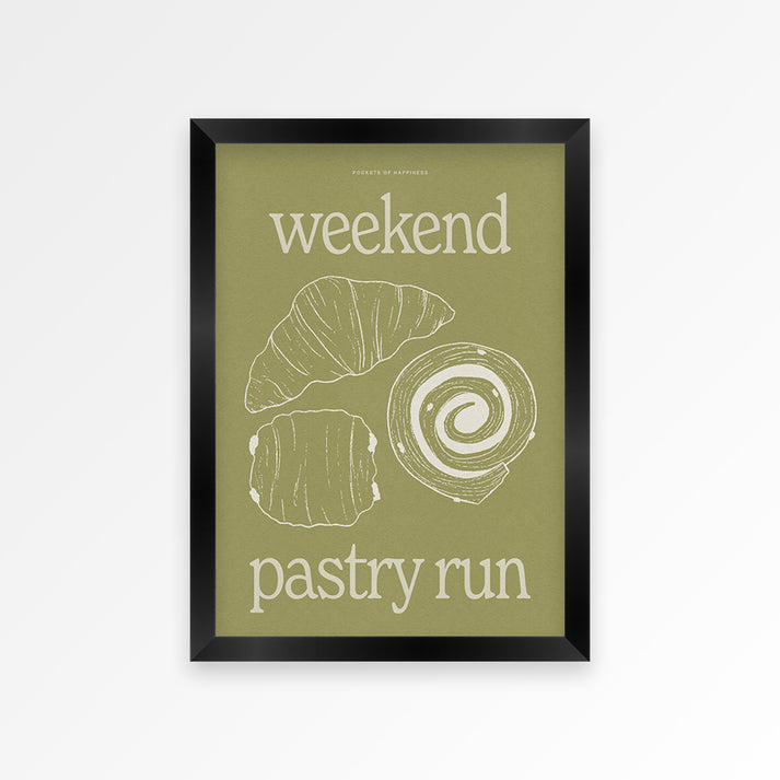 Weekend Pastry Run Art Print | We Are Proper Good – Proper Good
