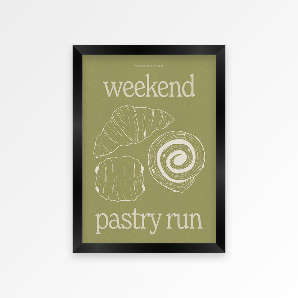Weekend Pastry Run Art Print | We Are Proper Good – Proper Good