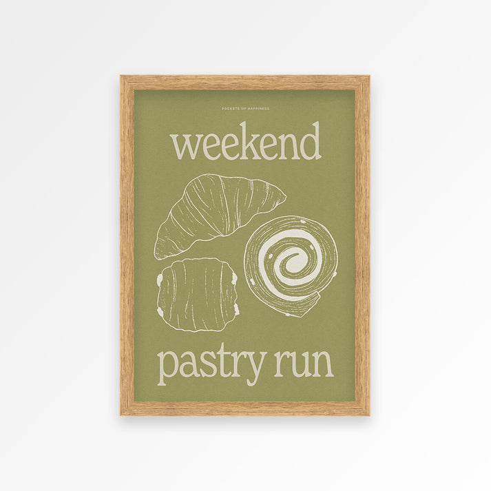 Weekend Pastry Run Art Print | We Are Proper Good – Proper Good