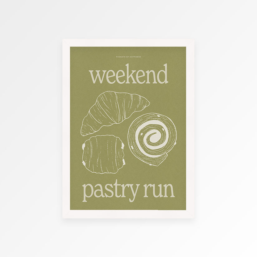 Weekend Pastry Run Art Print | We Are Proper Good – Proper Good